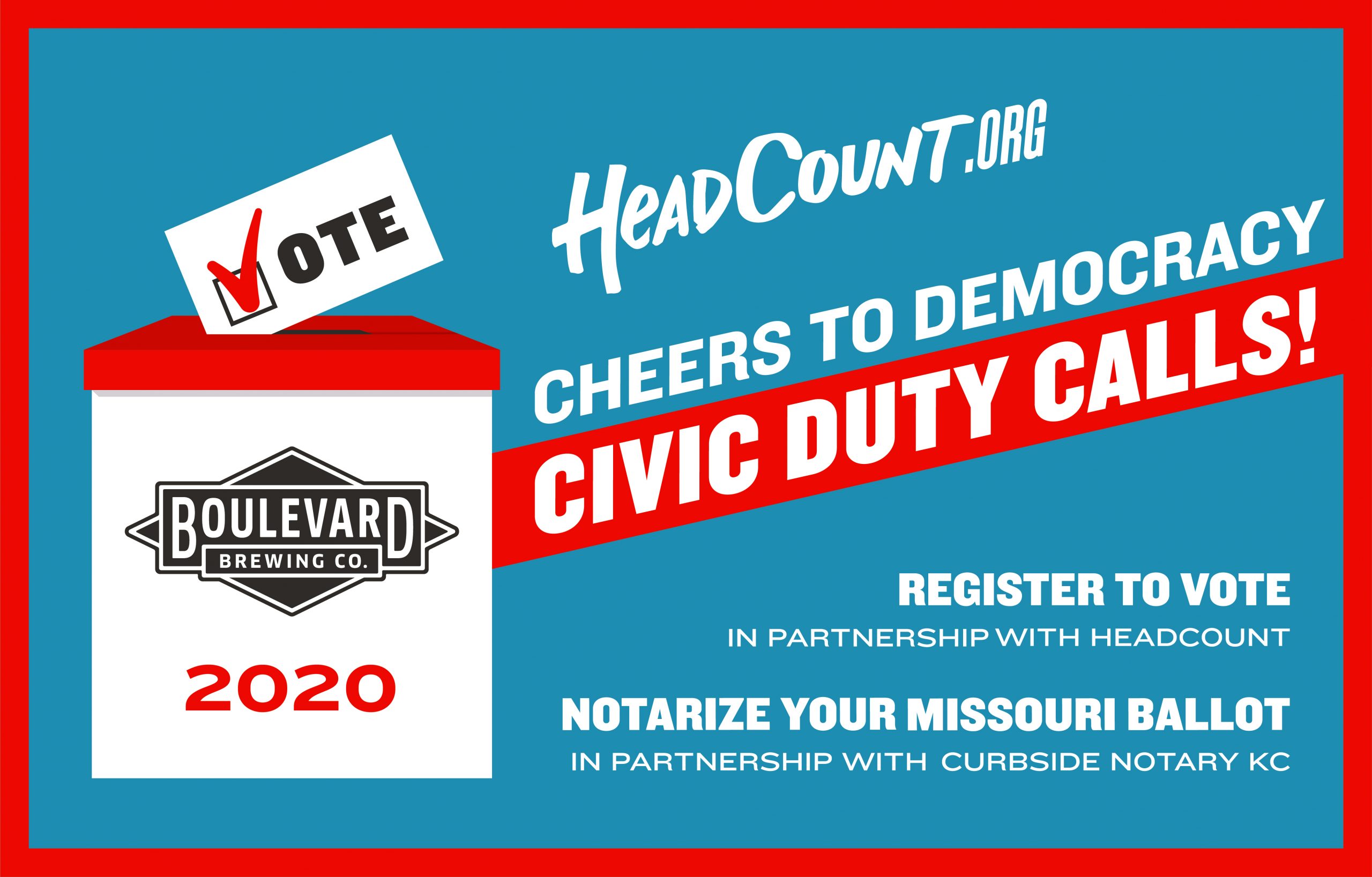 Cheers to Democracy! - Boulevard Brewing Company