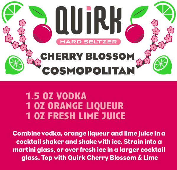 Quirk Hard Seltzer | Cocktail Recipes - Boulevard Brewing Company