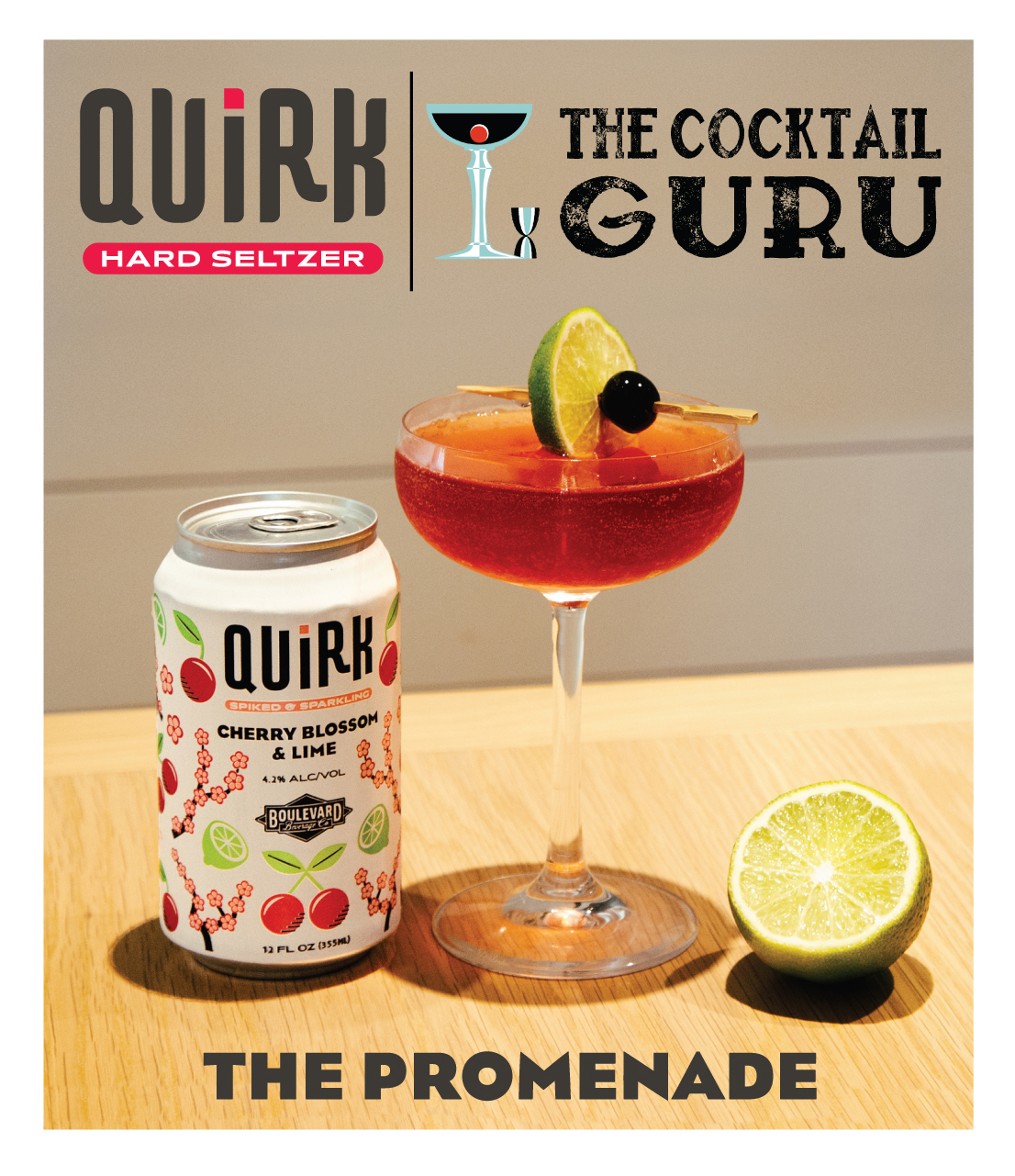 Quirk Hard Seltzer | Cocktail Recipes - Boulevard Brewing Company