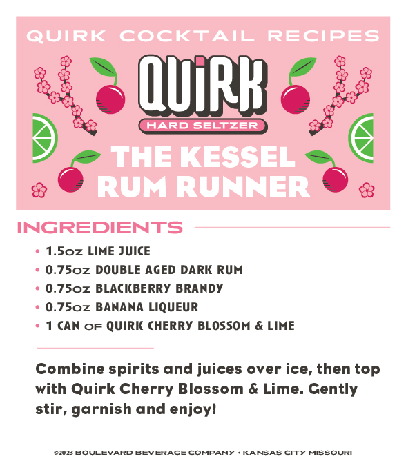 Quirk Hard Seltzer | Cocktail Recipes - Boulevard Brewing Company