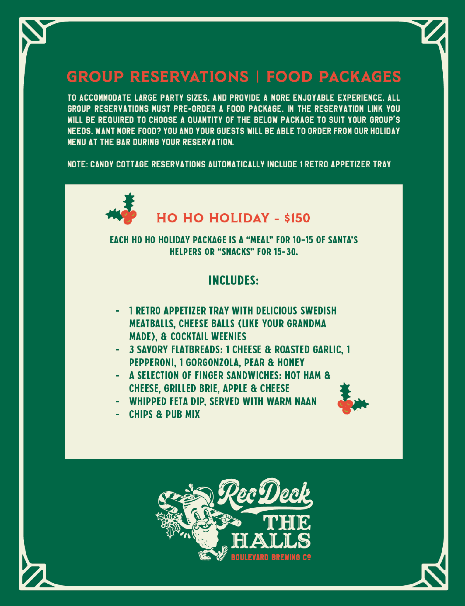 Rec Deck The Halls - Boulevard Brewing Co.